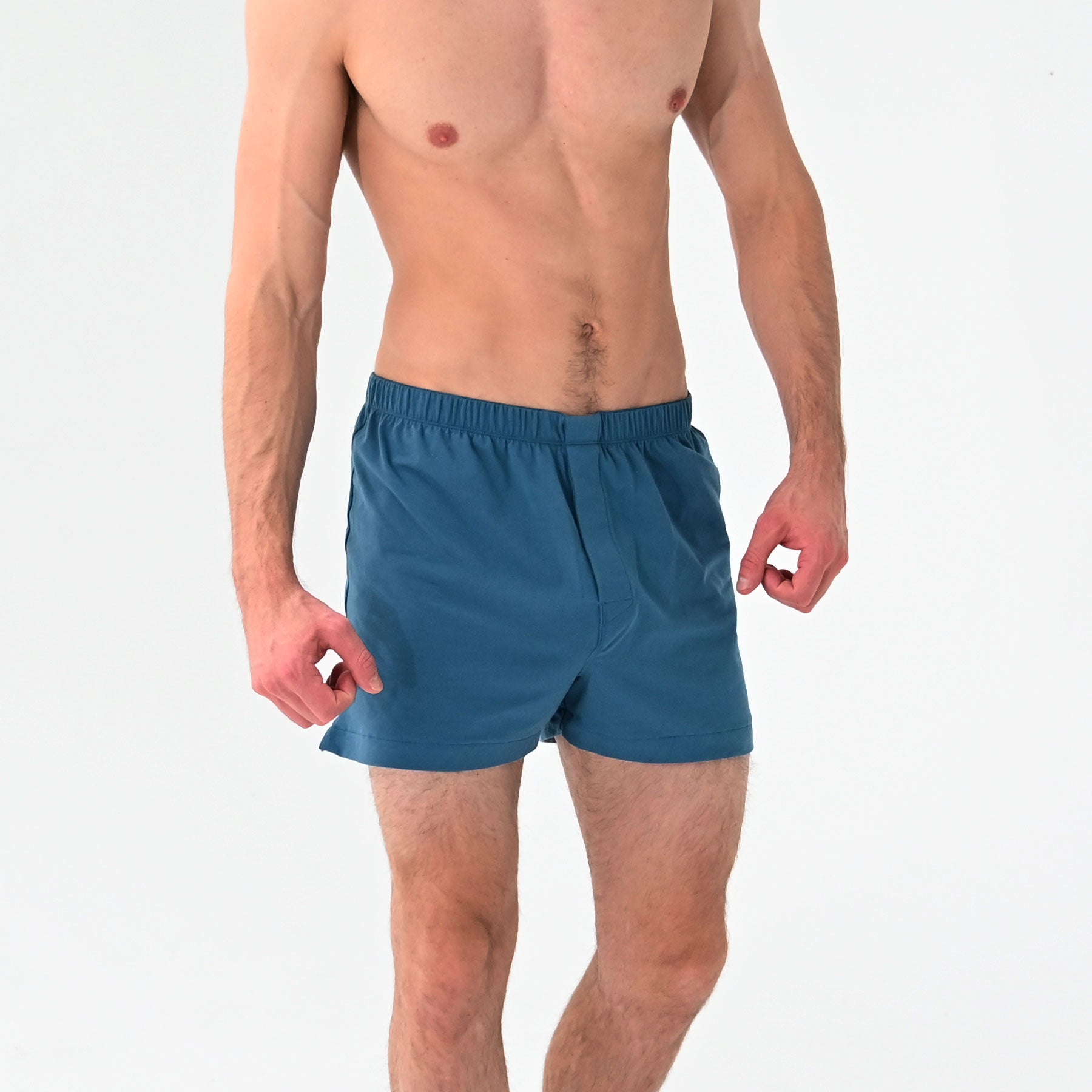 ModrnMan™ Boxer Shorts - Morrocan Blue | Bomens