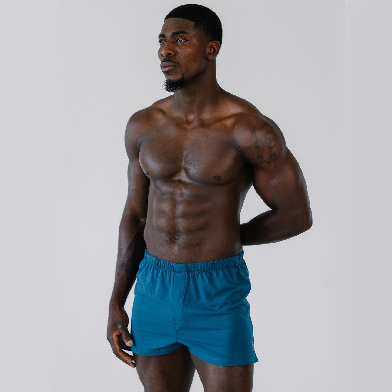 ModrnMan™ Boxer Shorts - Morrocan Blue | Bomens