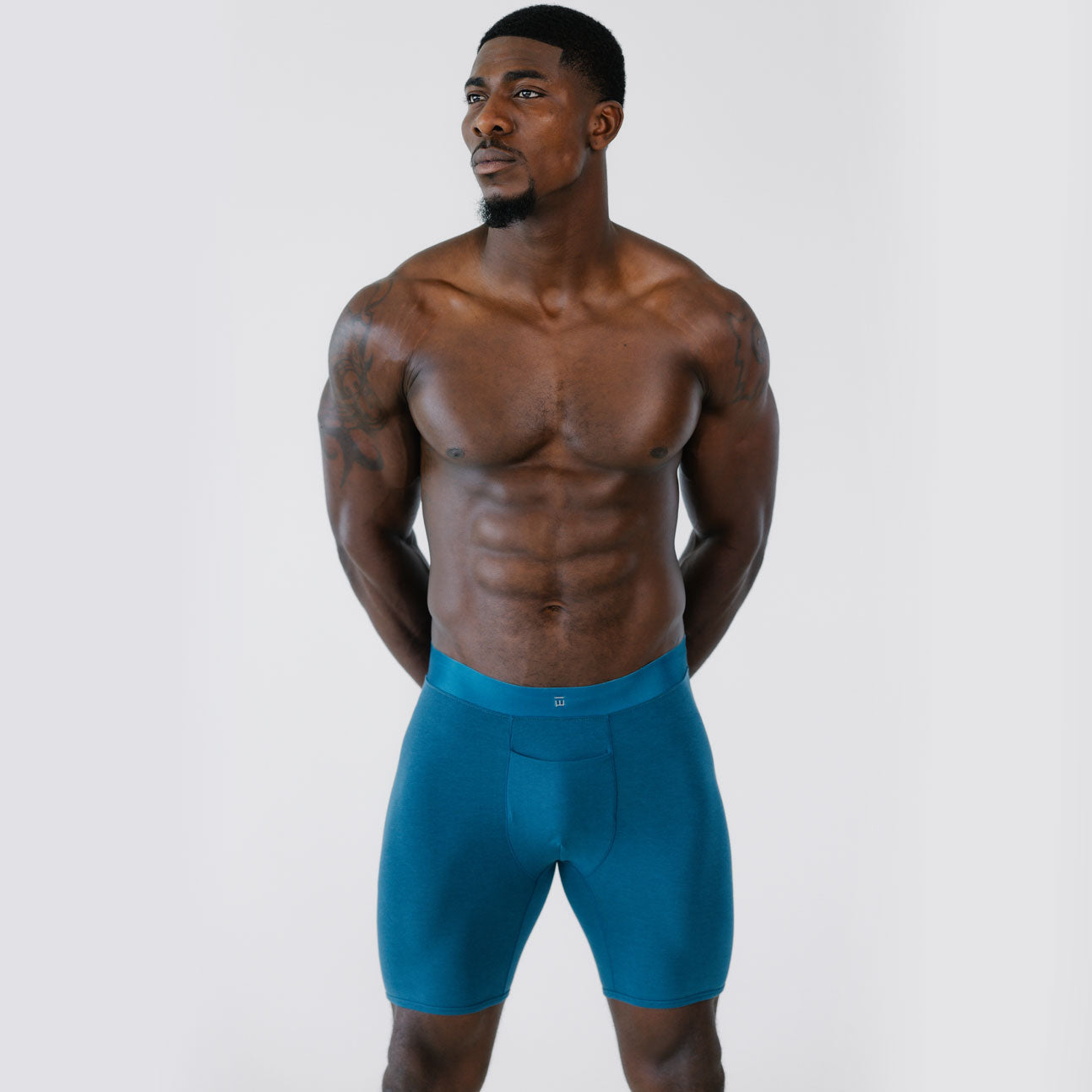 Moroccan Blue ModrnMan™ Boxer Briefs | Bomens Underwear